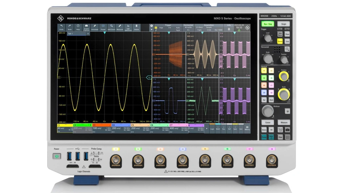 3-phase analysis for power and drives with MXO oscilloscope ...