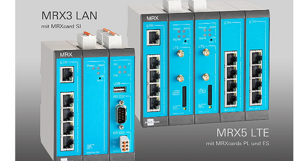 Modulare Industrie-Router der MRX-Serie sind jetzt erhältlich - M2M ...