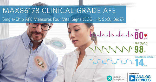 Vier Vitalparameter in einem Gerät - MedTech-Komponenten - Elektroniknet