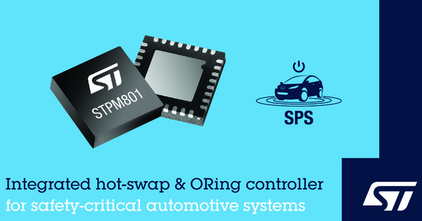 Hot-Swap- und Ideal-Diode-Controller von STMicroelectronics - Assistenzsysteme - Elektroniknet