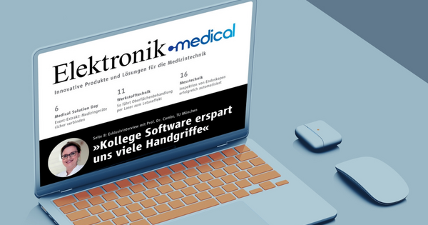 Alle Ausgaben der Elektronik Medical 2024 - Systeme & Anwendungen - Elektroniknet