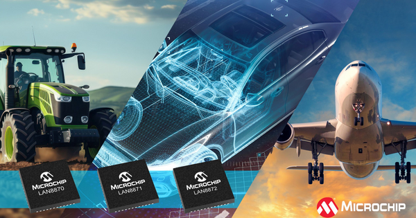 Single-Pair-Ethernet-PHY-Transceiver von Microchip - Industrie 4.0 ...