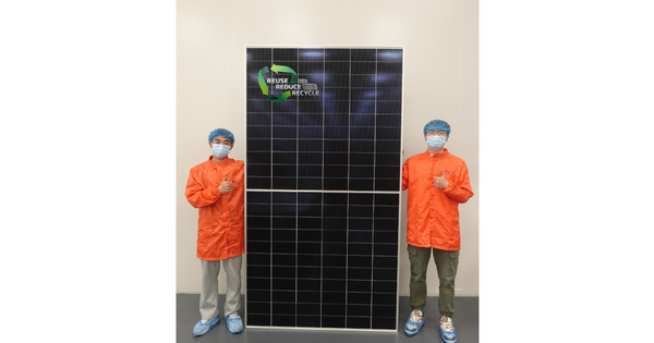 World's First Solar Module Produced From Recycled Material ...