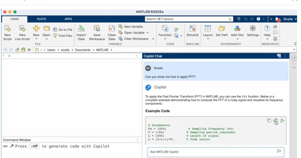Mit KI-basiertem MATLAB Copilot produktiver werden - Software ...